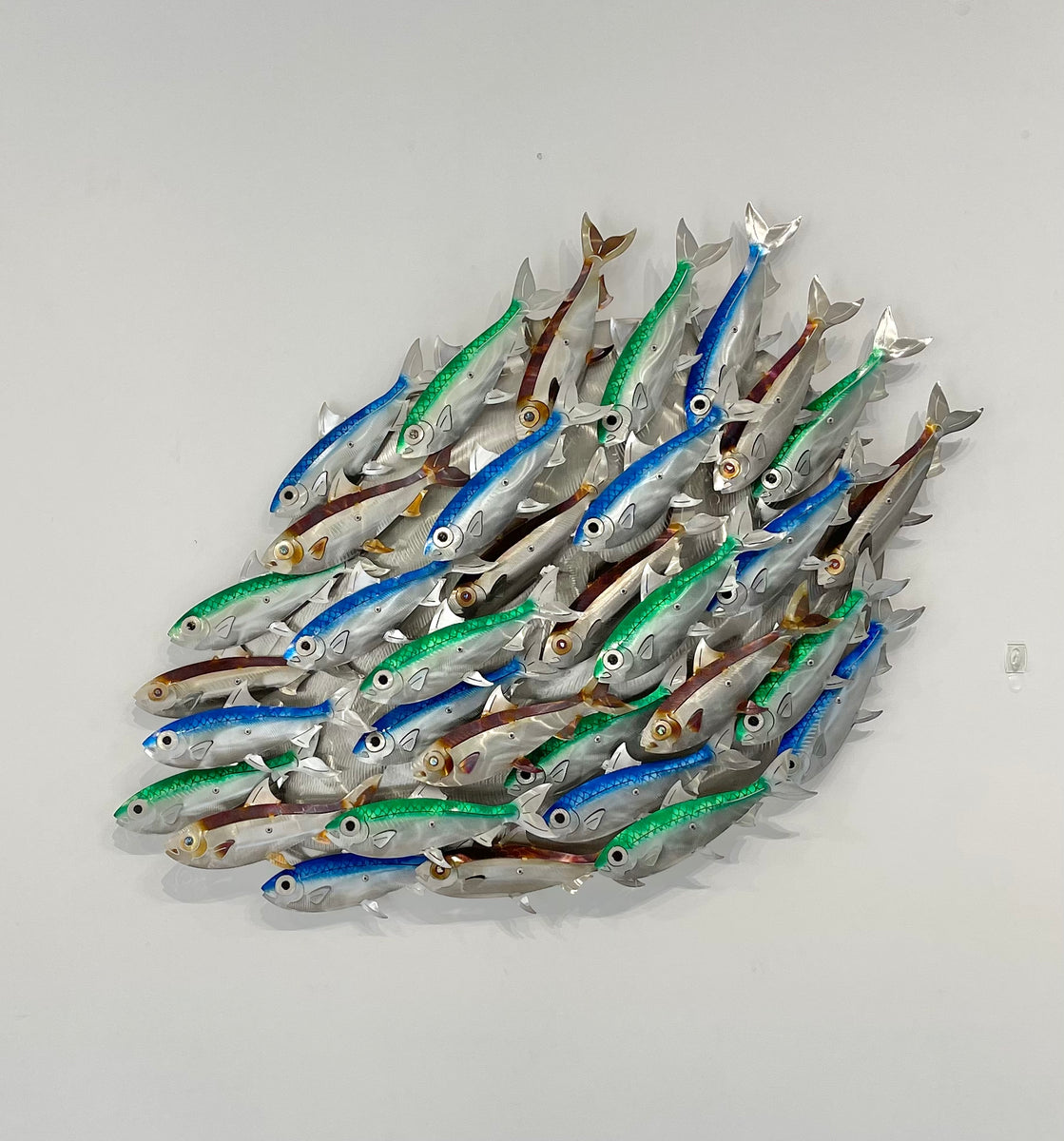 Mullet/Sardine bait ball triple mix of colours small – Jiwa Steel