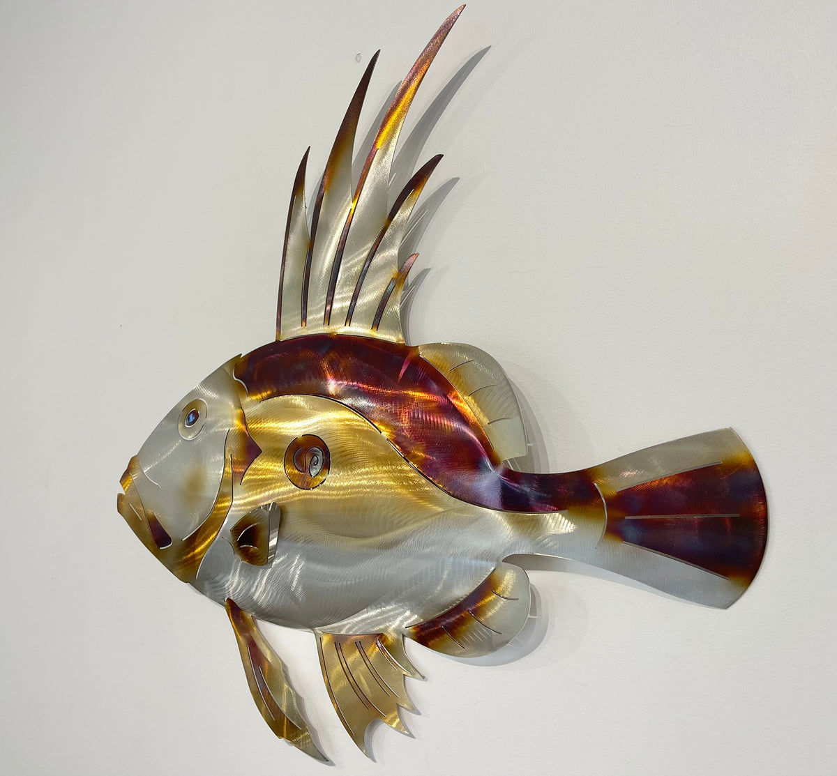 John Dory Steel Fish Sculputer – Jiwa Steel