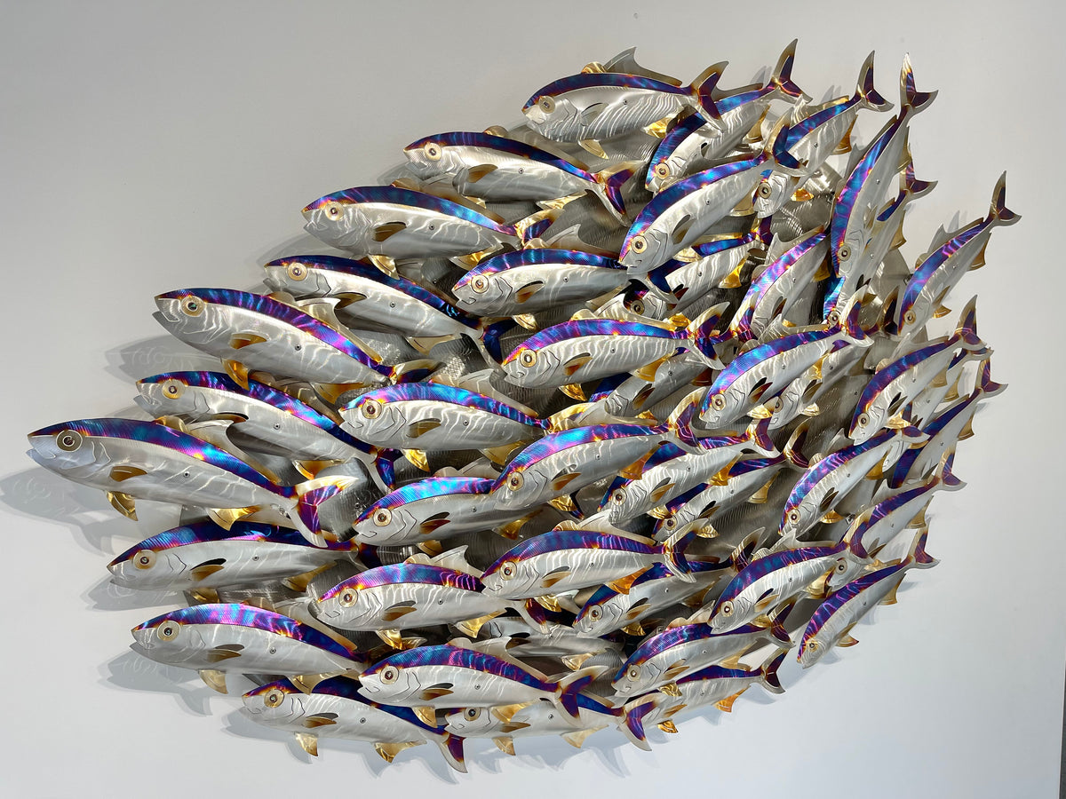 Kingfish school electric blue. – Jiwa Steel