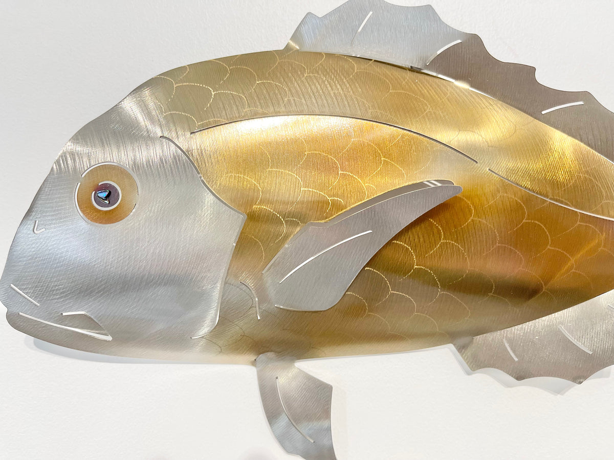 Barely legal gold snapper – Jiwa Steel